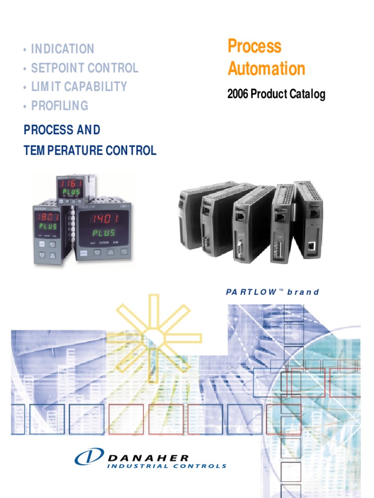 Partlow Controller Catalog | PDF | Automation | Control Theory