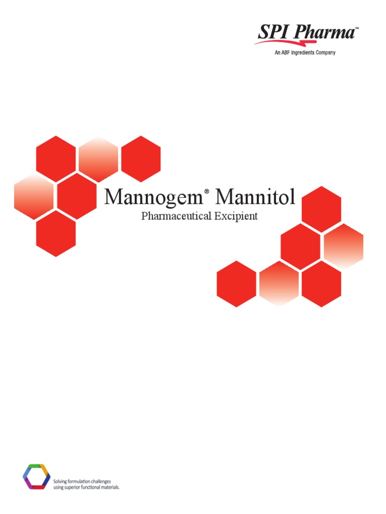 Mannitol Mannogem Product Description | PDF | Tablet (Pharmacy) | Pharmaceutical Formulation