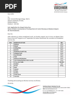 Materials Handover Letter | PDF | Equipment | Tools