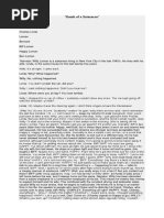 Death of a Salesman Play Script | PDF