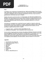 Consolidation Test Lab Report | PDF | Soil Mechanics | Solid Mechanics