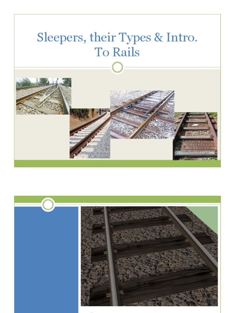 Lecture-3. Sleeper & Rails & Rail Joints | PDF | Track (Rail Transport ...