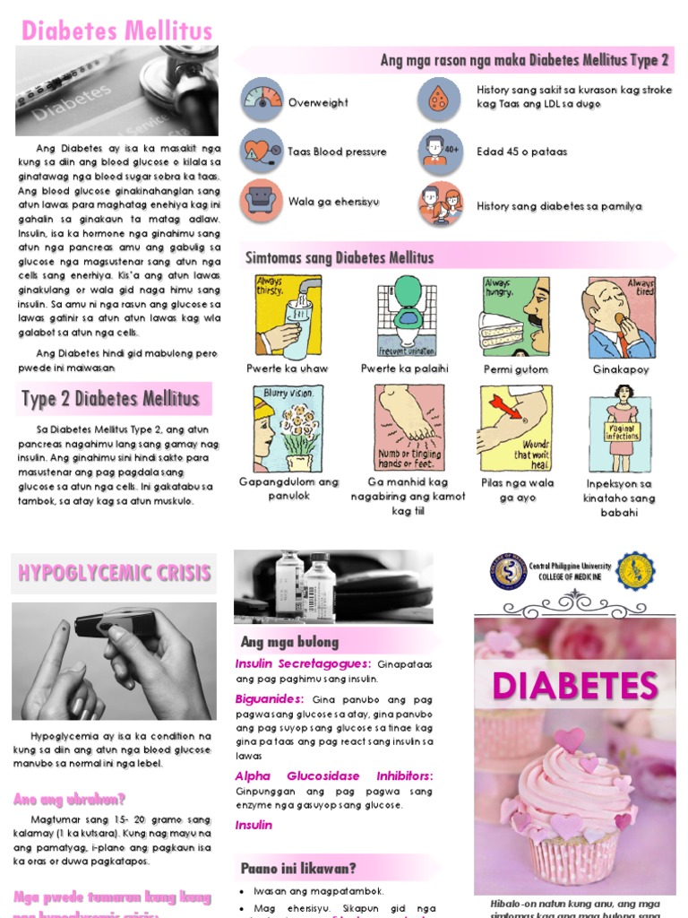Pamphlet For Diabetes | PDF