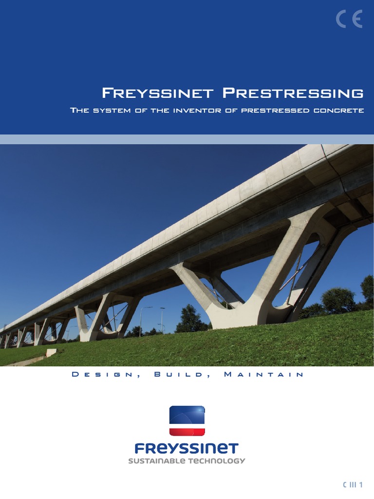 Frey C III 1 Freyssinet Prestressing en v13 | PDF | Prestressed ...