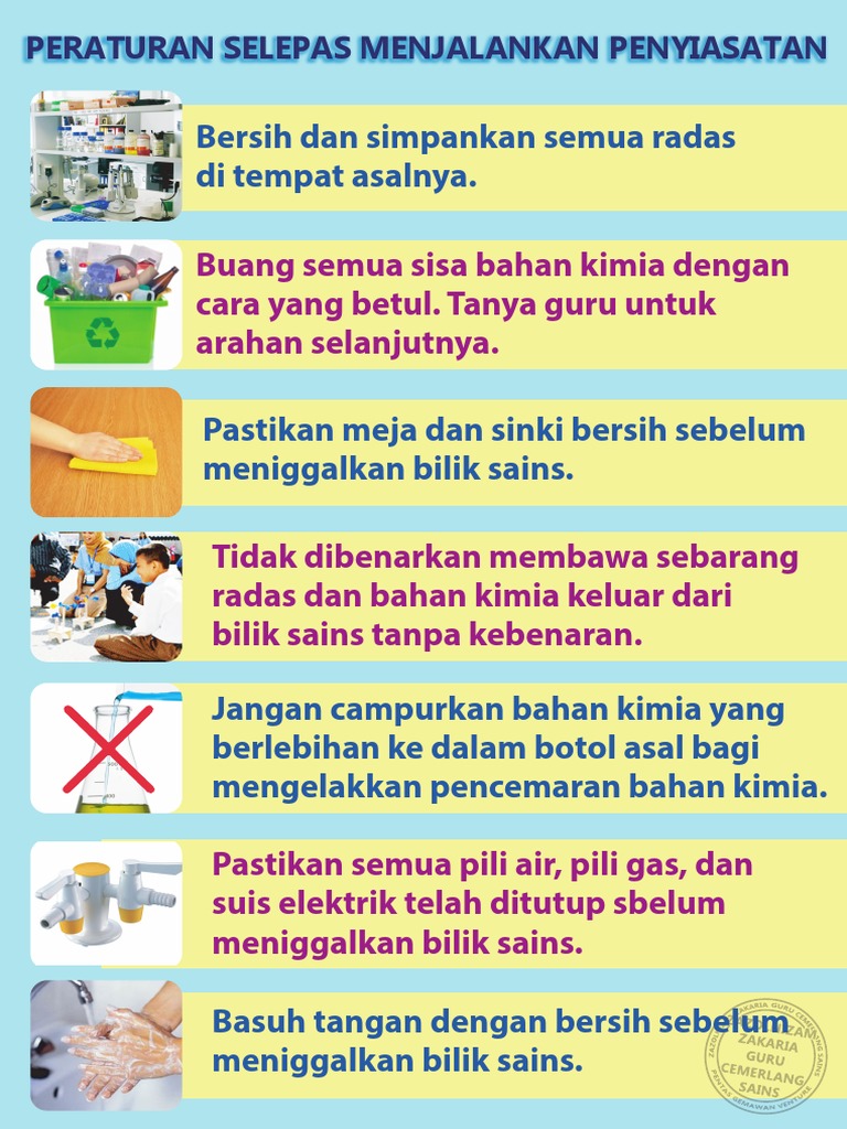 Poster Bilik Sains Saiz Jumbo A1 PDF | PDF