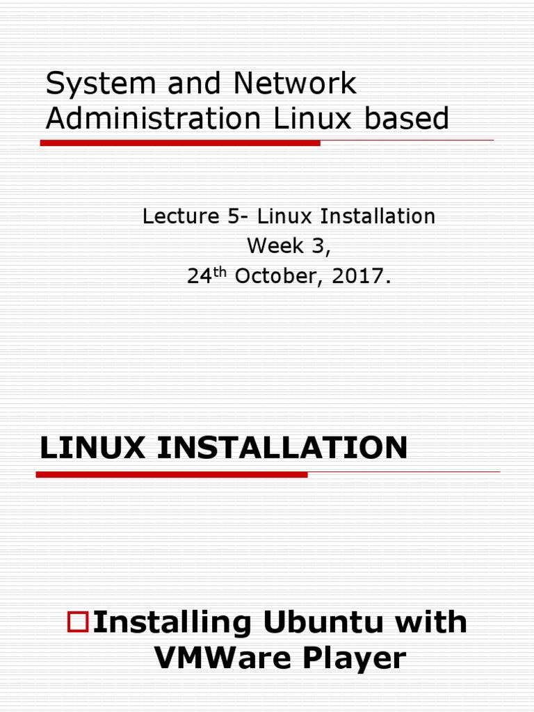 Introduction To LINUX Operating System | PDF | File System | Operating ...