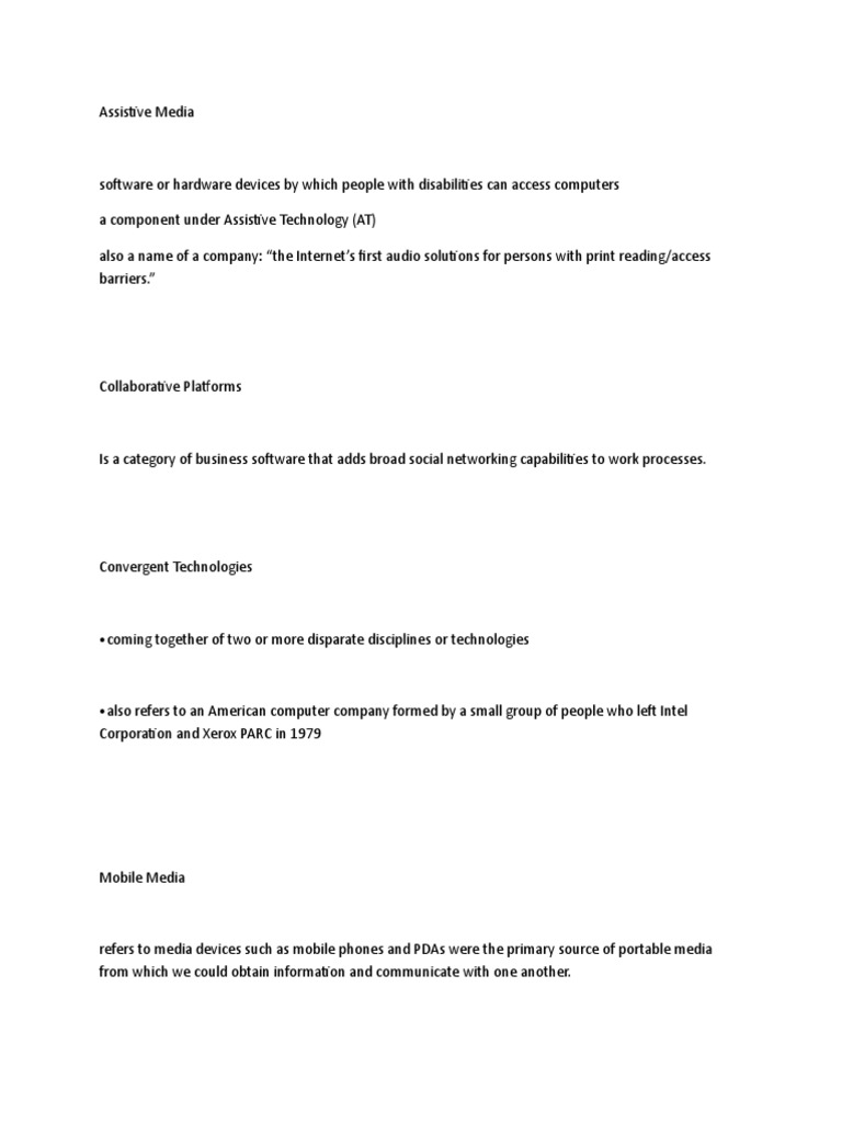 EmpTech Reviewer | PDF | Internet | World Wide Web