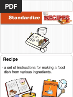 Recipe Quantification | PDF | Prices | Percentage