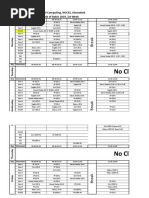 Latest 2025 Lecture Time Table | PDF