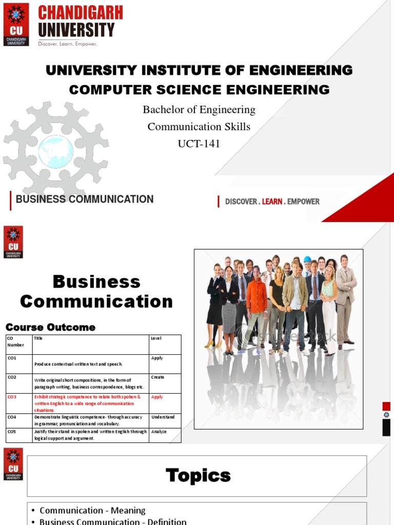 University Institute of Engineering Computer Science Engineering | PDF ...