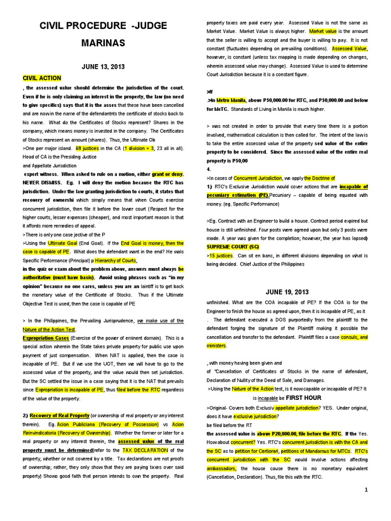 Judg Gger | PDF | Joinder | Damages