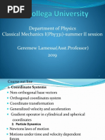 PHYSICS Remedial Course | PDF | Force | Newton's Laws Of Motion