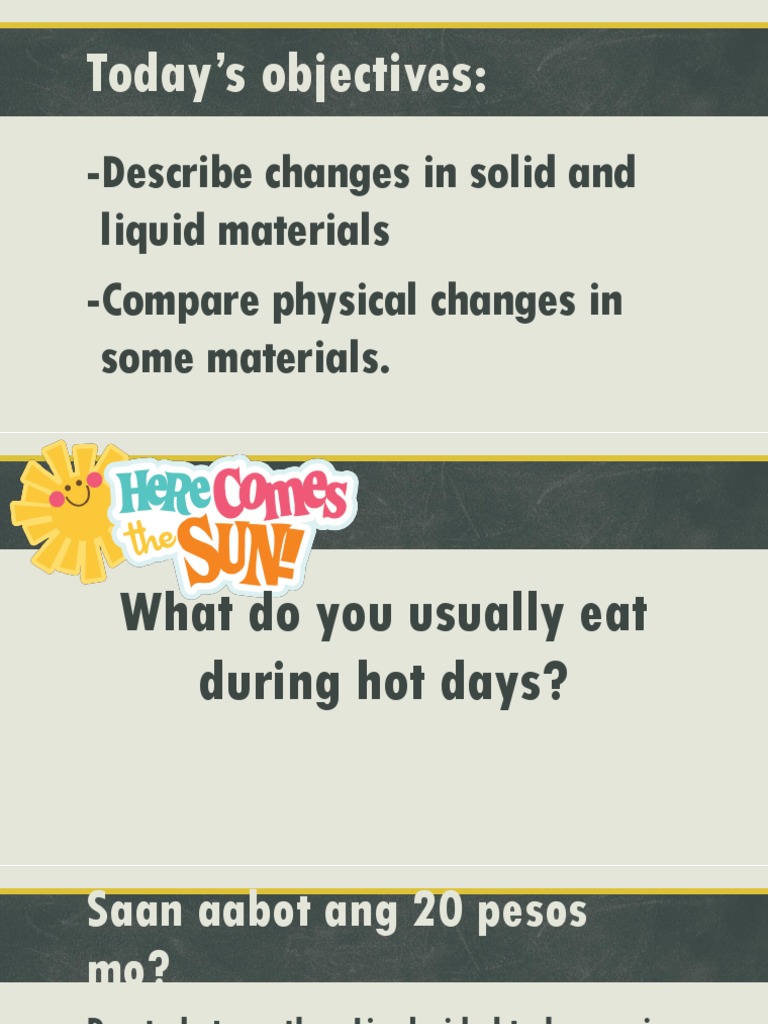 Understanding Physical Changes in Materials | PDF
