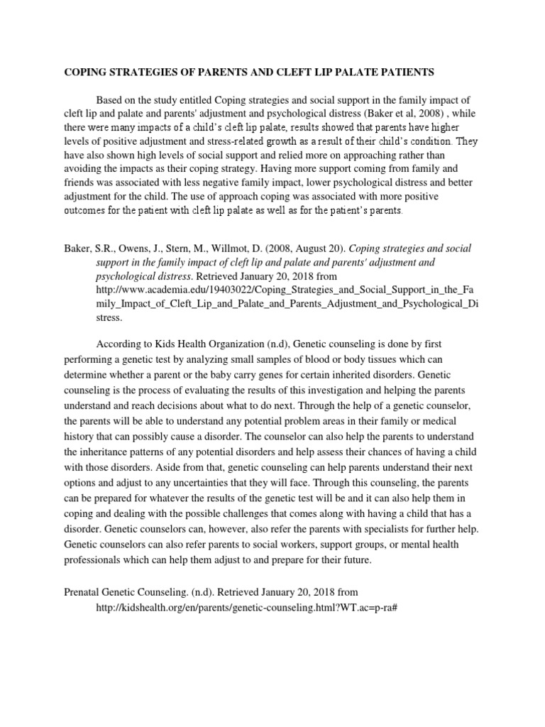 Cleft Lip Palate Therapy | PDF | Speech Language Pathology | Clinical ...