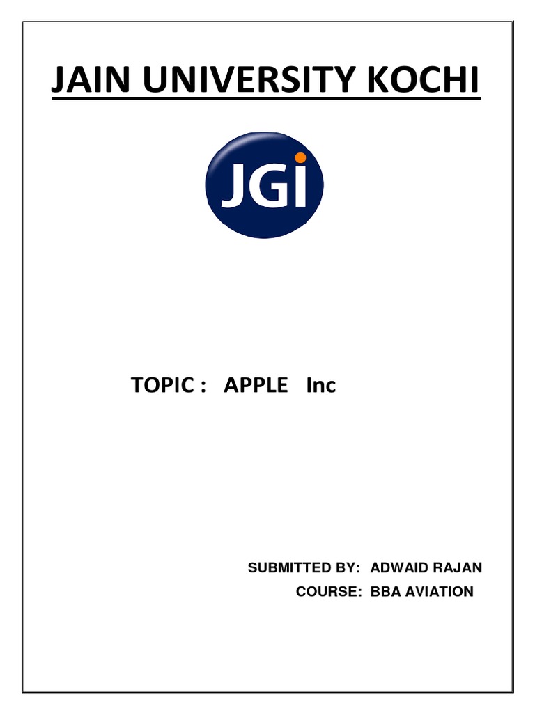Apple Assignment | PDF | Macintosh | Apple Inc.
