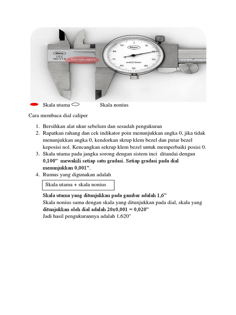 Skala Utama Skala Nonius | PDF