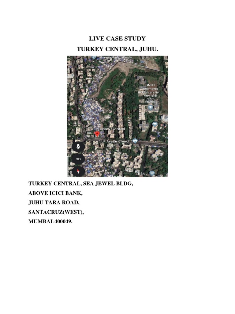 Live Case Study Turkey Central, Juhu | PDF | Restaurants | Tile