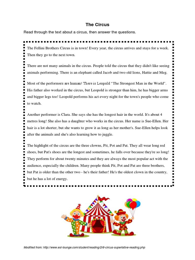 The Circus | PDF