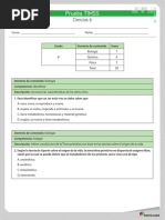 Respuestas Prueba Timss | PDF | Fahrenheit | Celsius