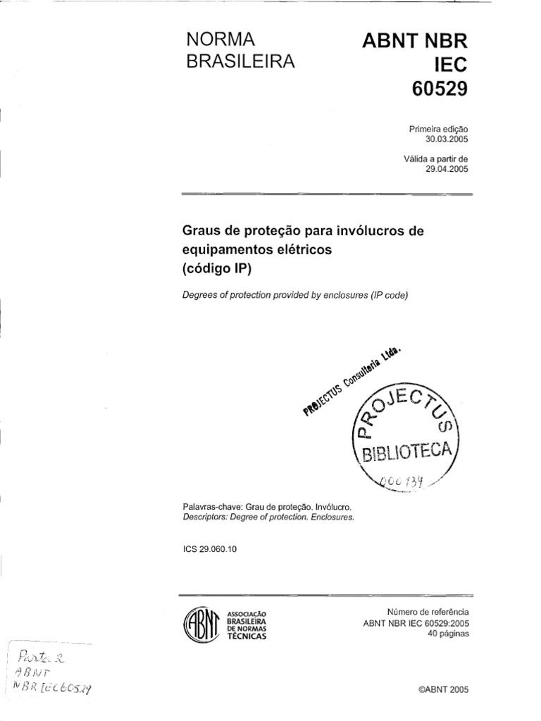 NBR Iec 60529-2005 | PDF