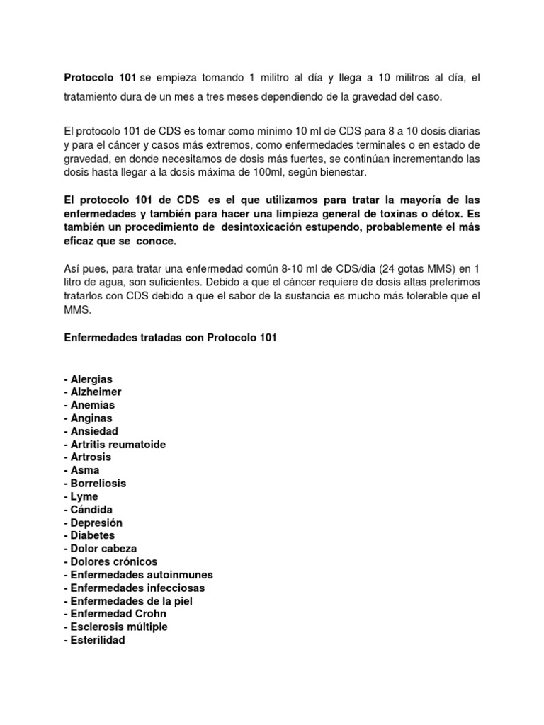 Protocolo 101 CDS | PDF | Antioxidante | Alimentos