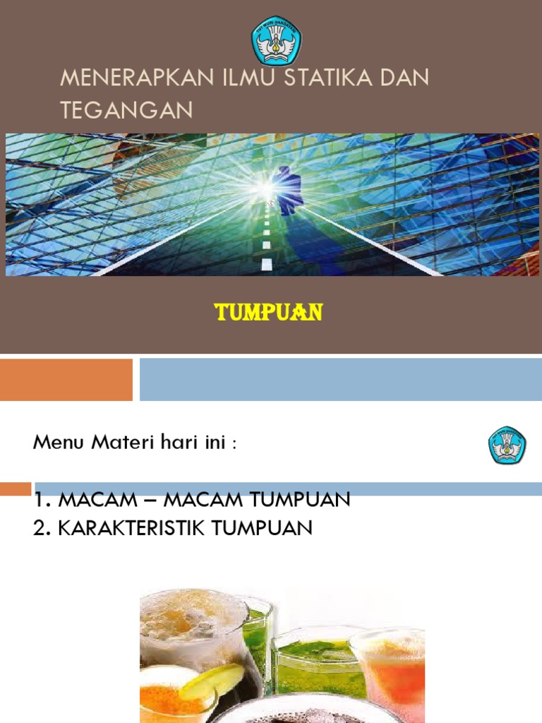 Karakteristik dan Jenis Tumpuan | PDF