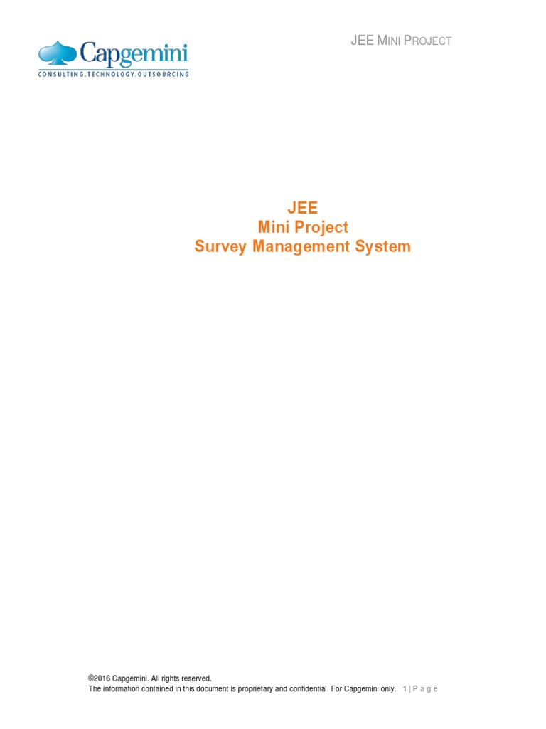 Survey Management System-Revamped Version | PDF | Microsoft Windows ...