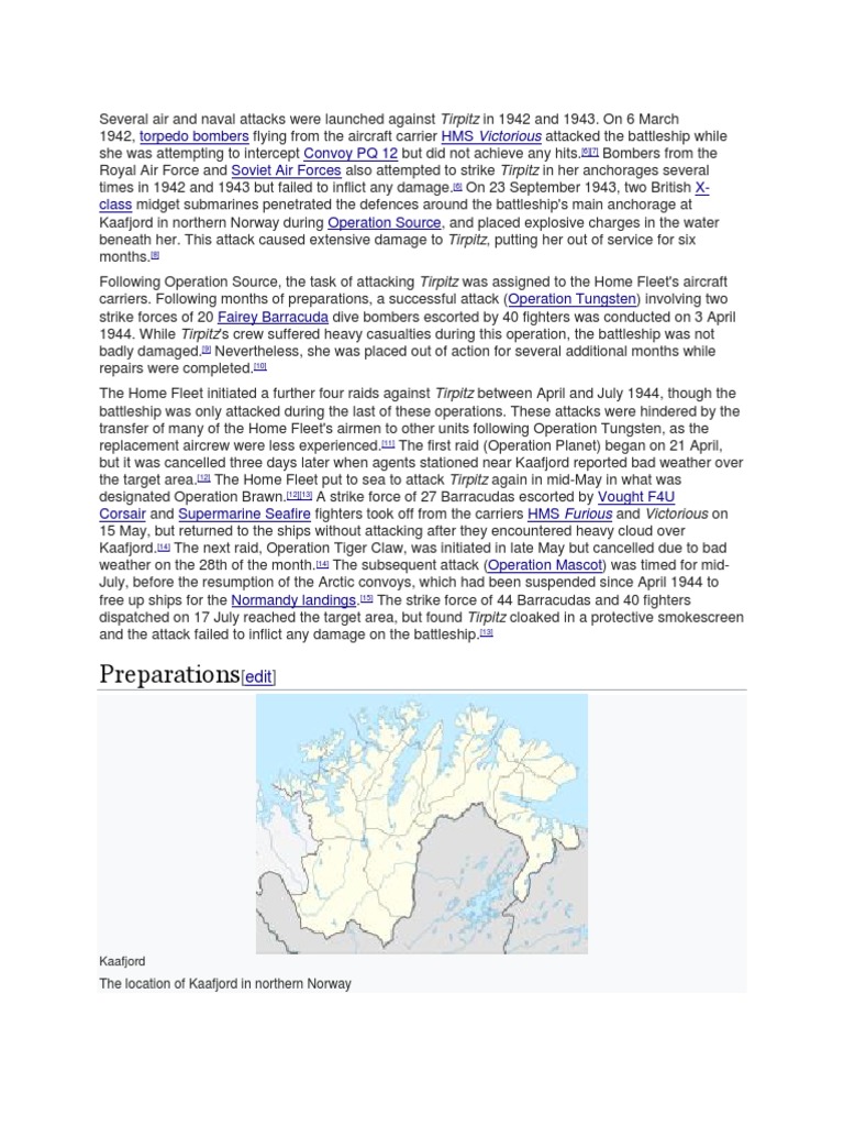 Preparations: Torpedo Bombers HMS Victorious Convoy PQ 12 Soviet Air ...