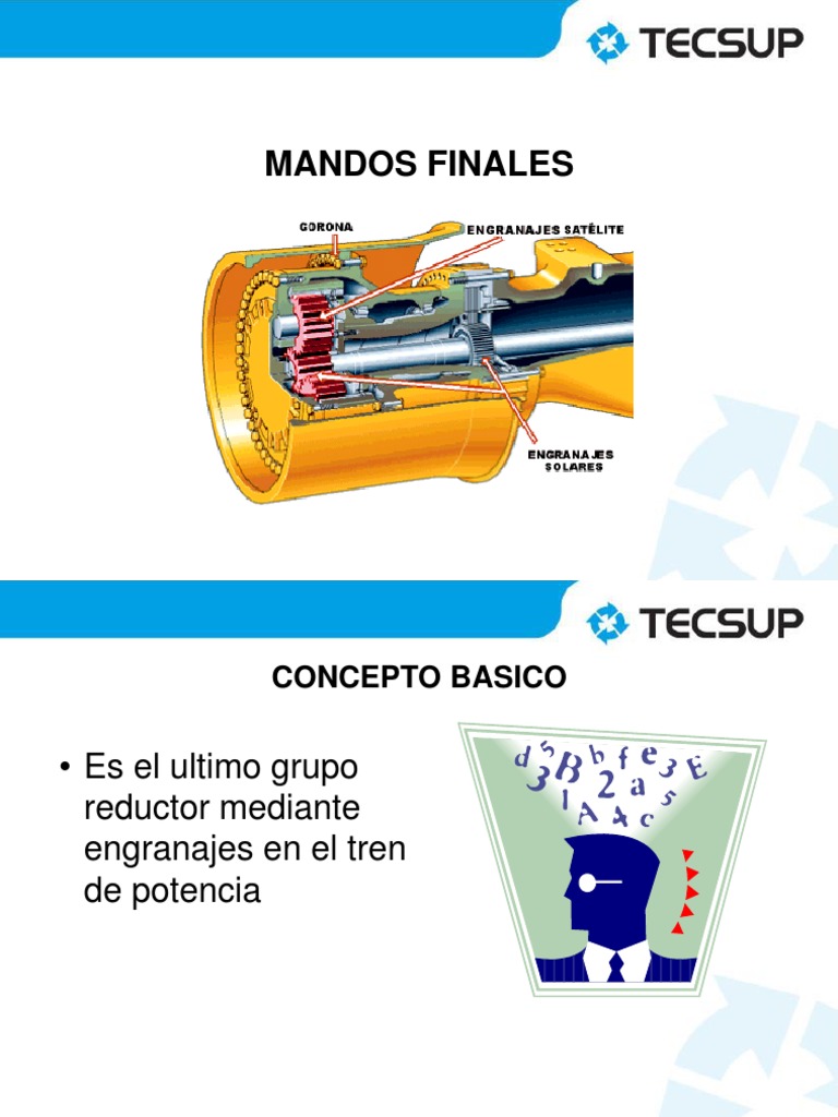 Mandos Finales | Eje | Tractor