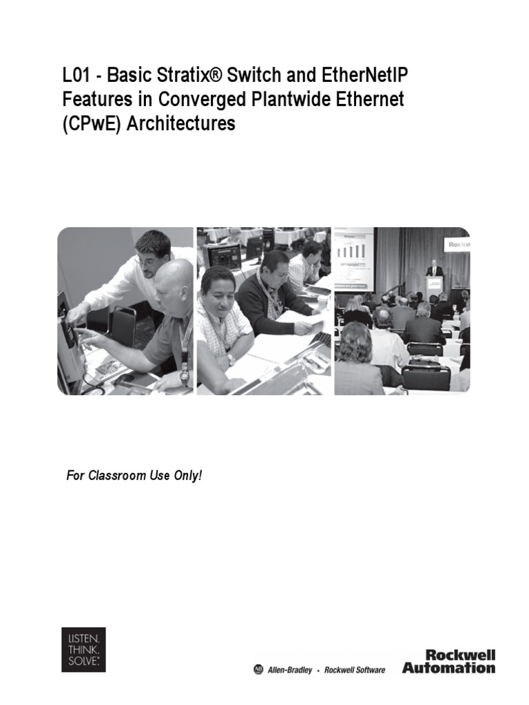 L01 Basic Stratix Switch Configuration Pdf Network Switch