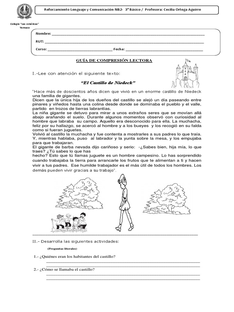 Guia Aprendizaje El Zapatero y Los Duendes | PDF | Luna | Tierra