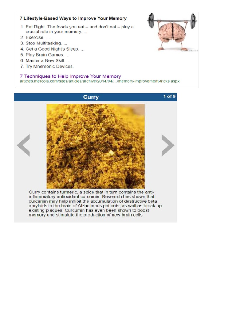 Brain Health | PDF | Memory | Brain