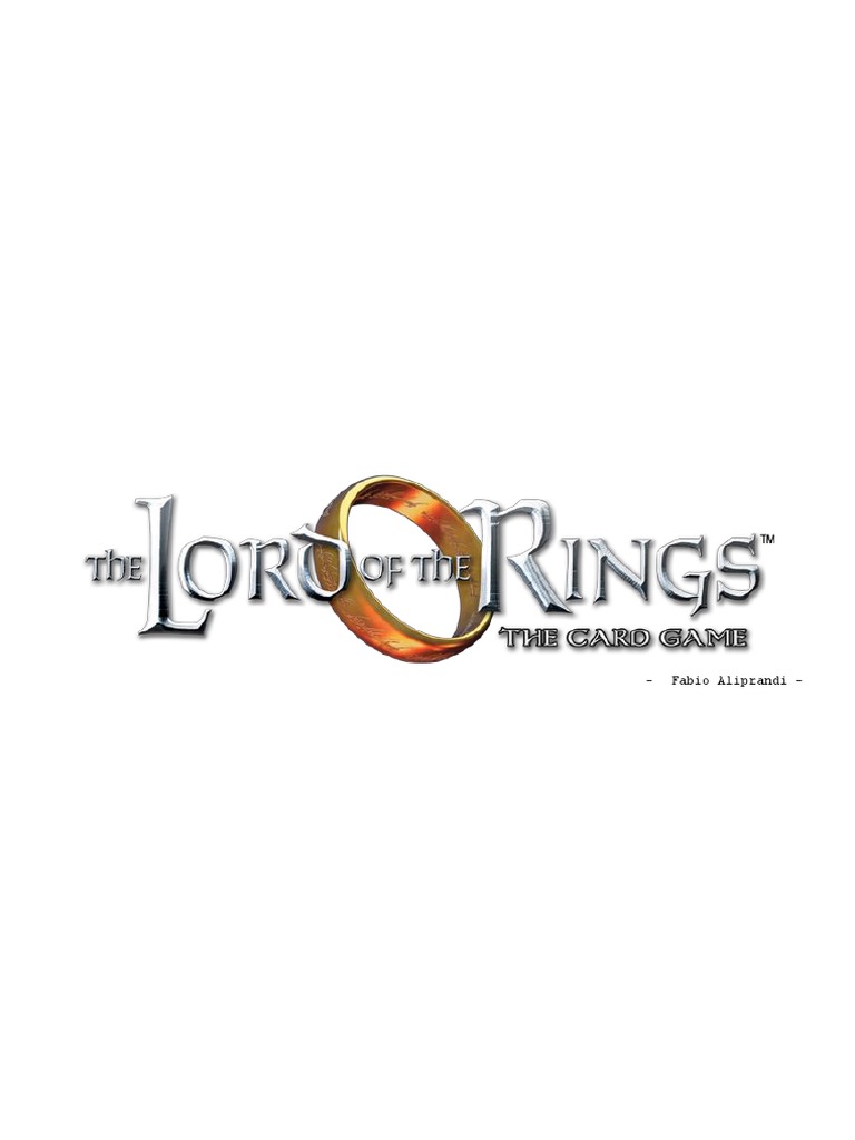 LOTR LCG - Chronological Order | PDF | The Hobbit | English Fantasy Novels