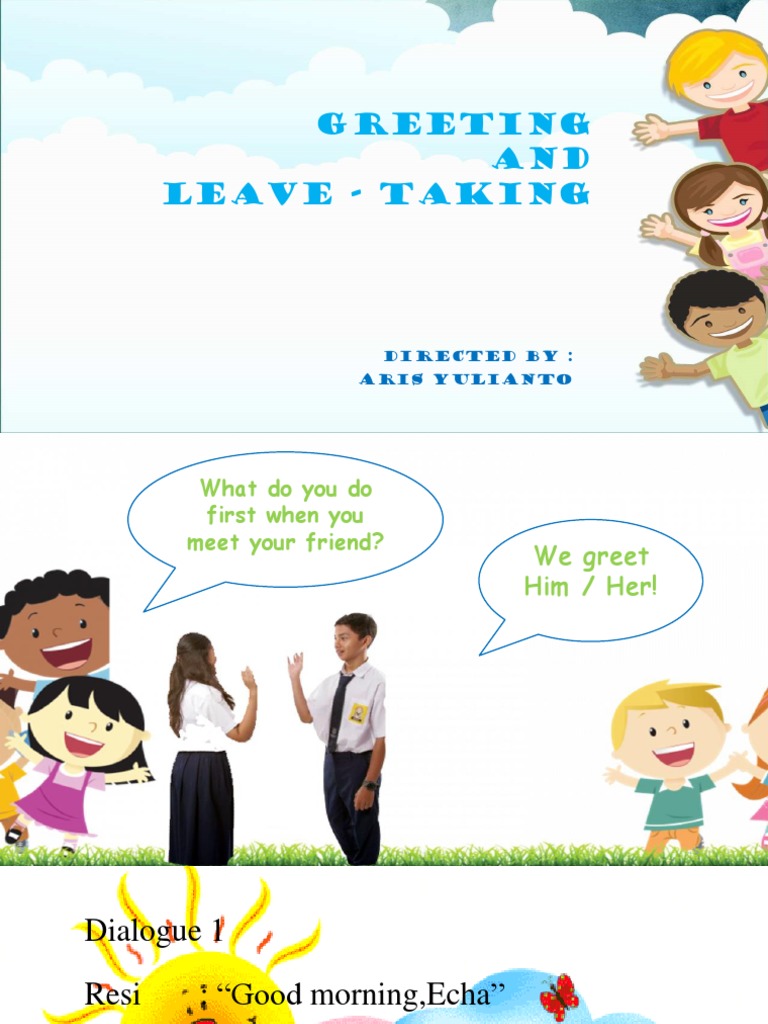Greetings and Responses Guide | PDF | Cooking, Food & Wine | Language ...