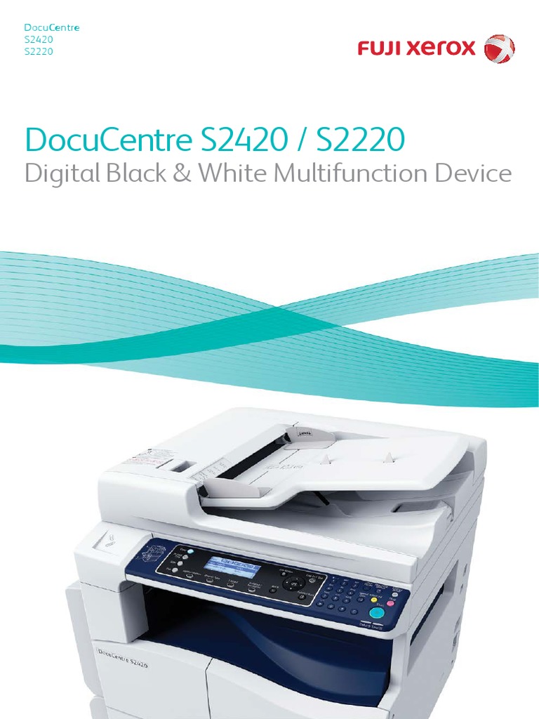 Brochure s2420 | PDF | Fax | Image Scanner