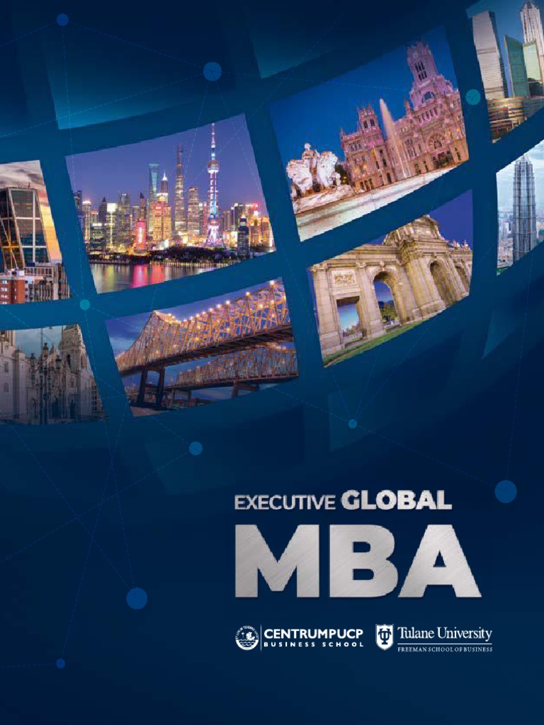 Brochure Global Mba 2019 | PDF | Planificación | Marketing