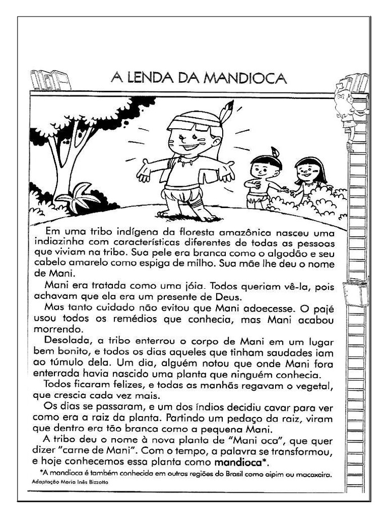 Lenda Da Mandioca | PDF
