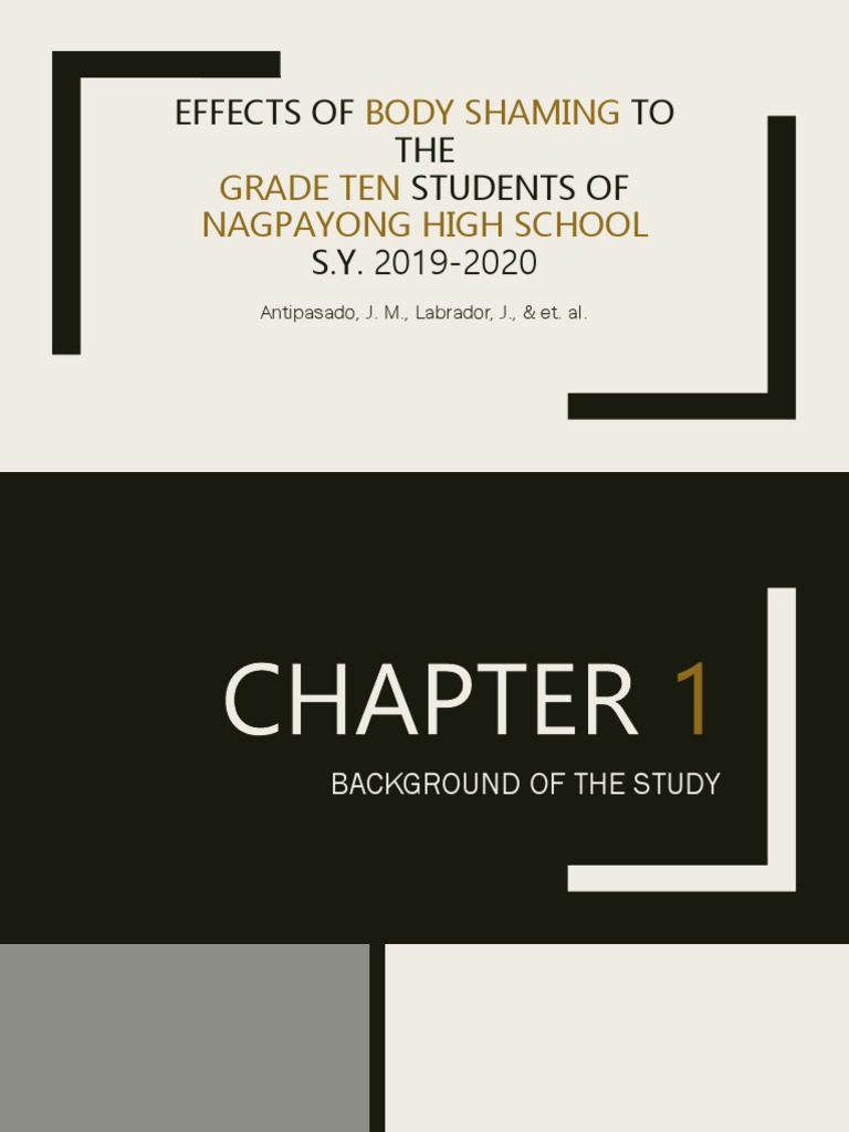 Research Powerpoint Example For Oral Defense | PDF | Shame | Survey ...