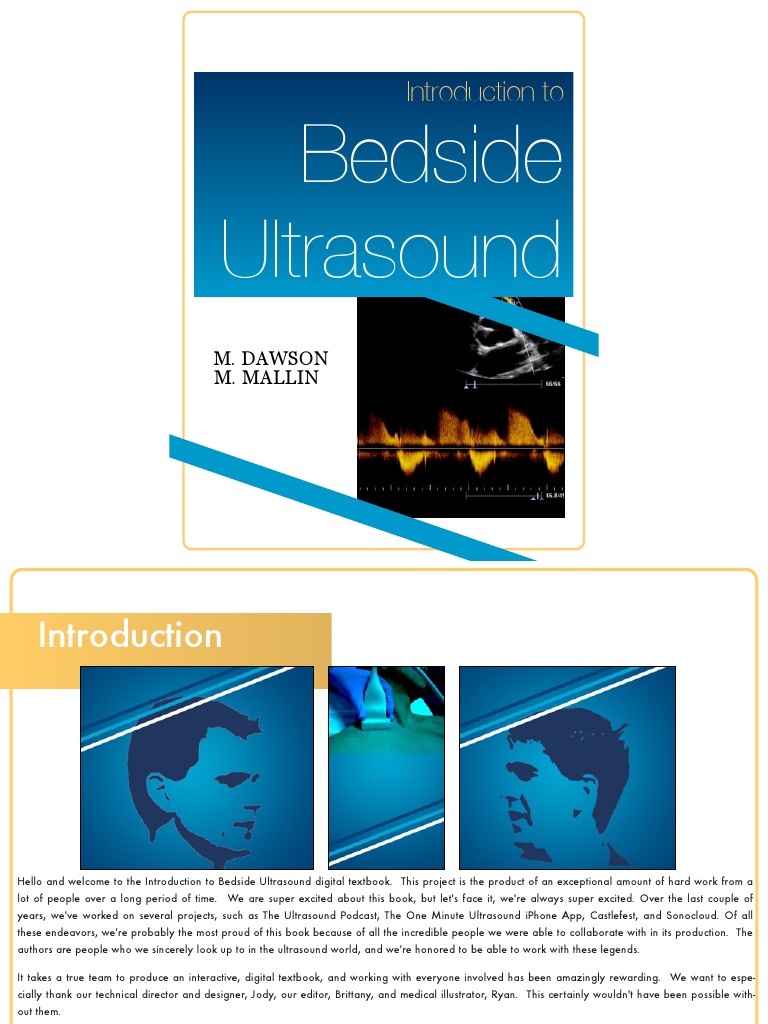 Introduction to Bedside Ultrasound | PDF | Medicine | Medical Specialties