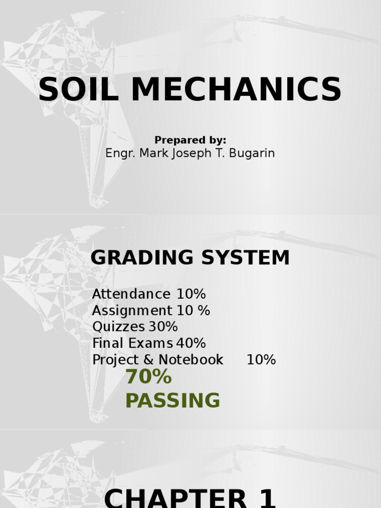 Geotech Lec | PDF | Aquifer | Soil Mechanics