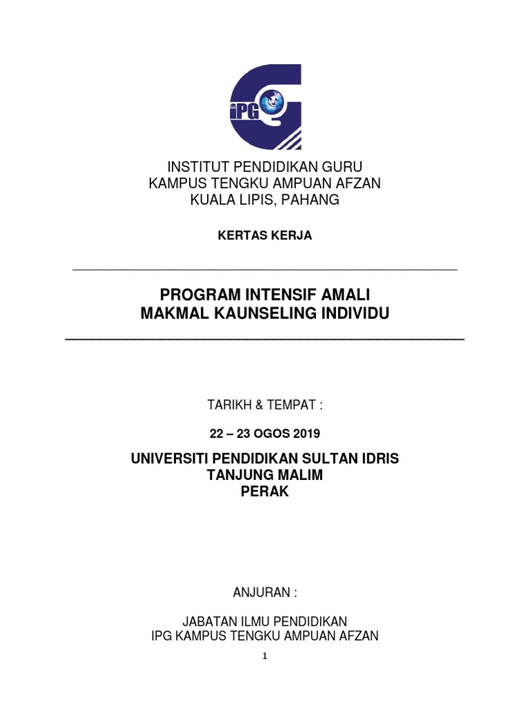 Tajuk Program | PDF