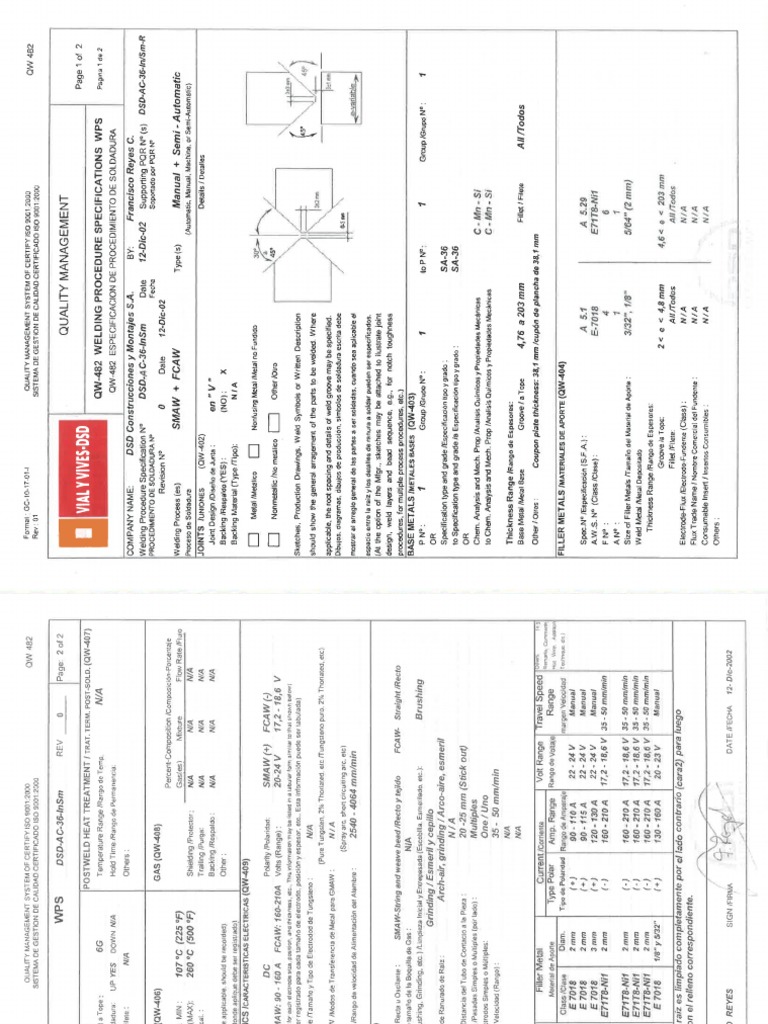 WPS - (Smaw Fcaw) | PDF
