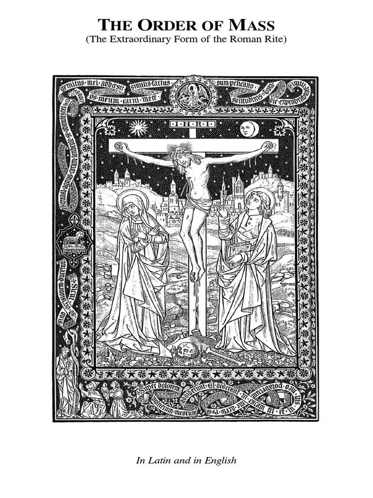 Extraordinary Form Order of Mass All Draft 9 PDF | PDF | Catholic ...