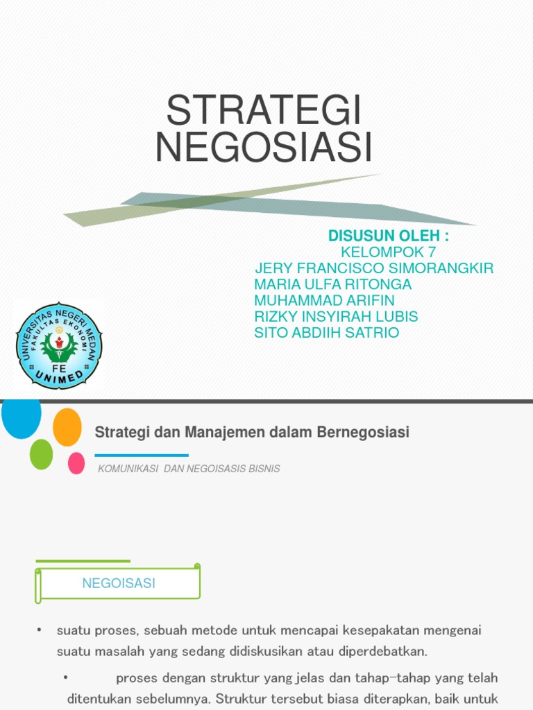 Strategi Negosiasi | PDF