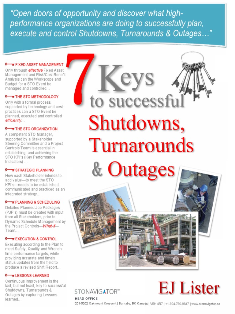 7 Keys To Success STO | PDF | Reliability Engineering | Strategic Planning