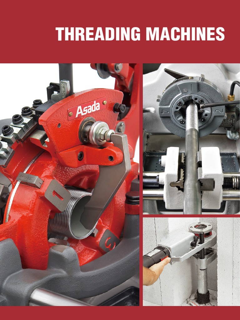 Threading Machine | PDF | Plumbing | Screw