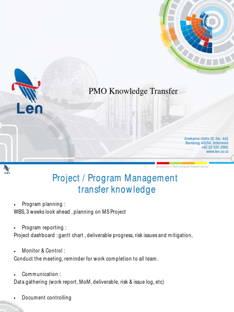 A PMO Knowledge Transfer | PDF