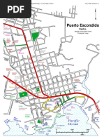 Mapa Del Centro Historico de Oaxaca | PDF