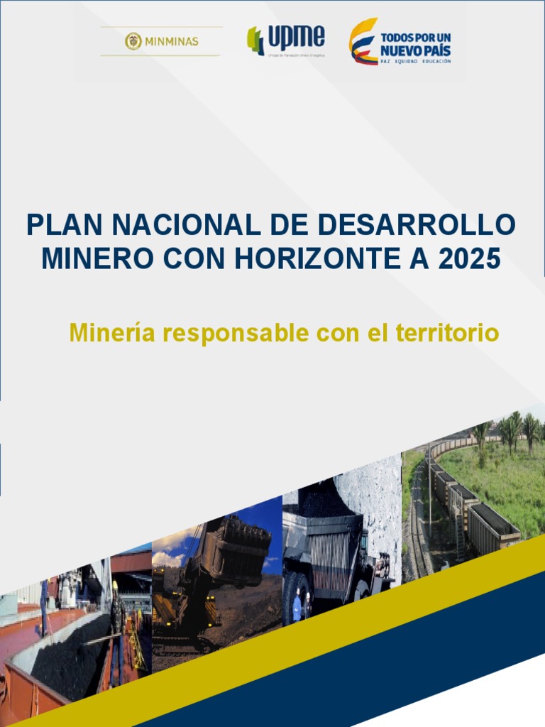 Plan Minero A 2025 | PDF | Minería | Colombia