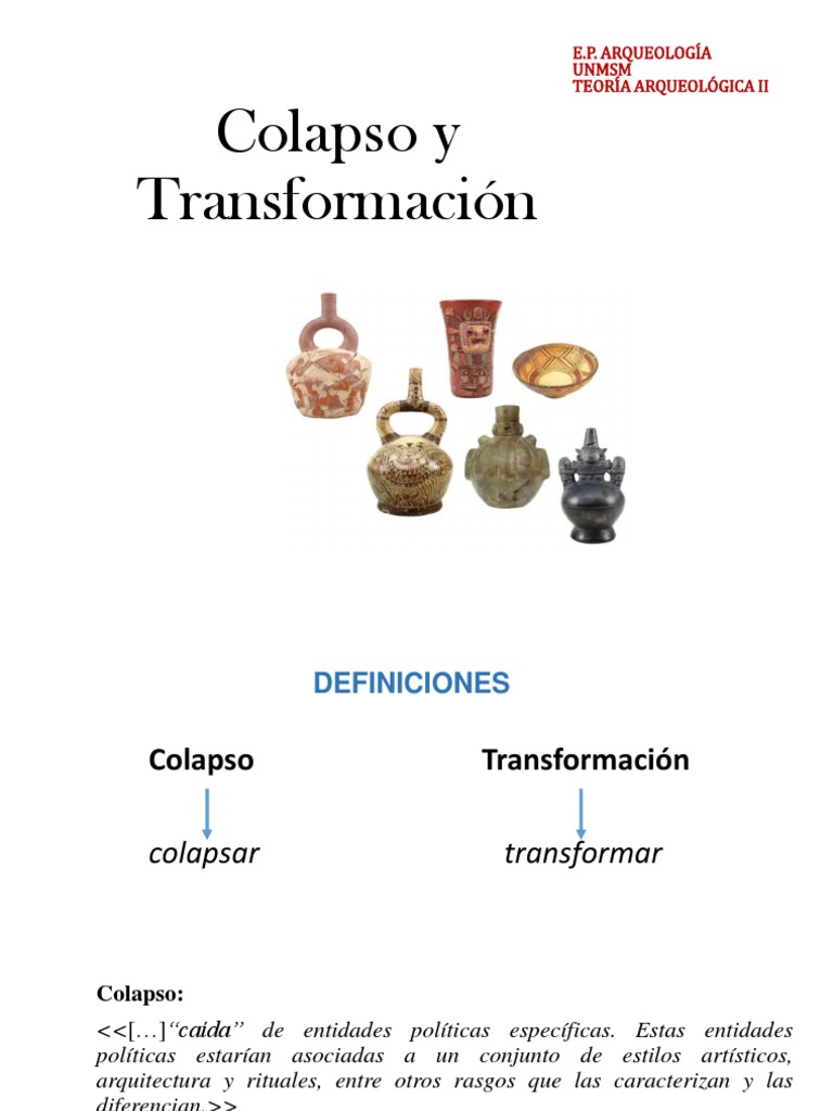 Colapso y Transformación | PDF | Sociedad | Cultura (general)